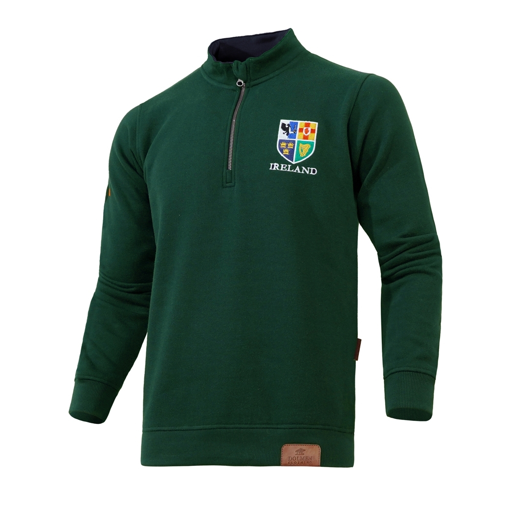 Malham USA Four Provinces Irish Mock Neck Jacket Clothing Tops at Irish ...