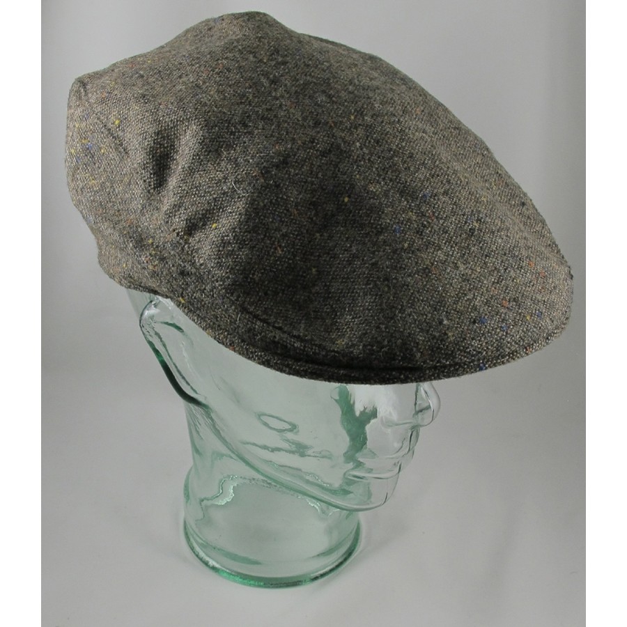 Hanna Hats Brown Tweed Tailor Cap Clothing Caps Hats at Irish on Grand