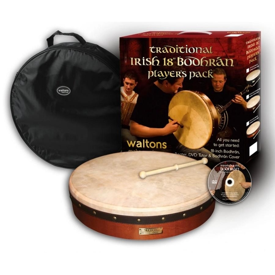 Hal Leonard Irish Bodhran Drum Pack Entertainment Instruments at Irish ...