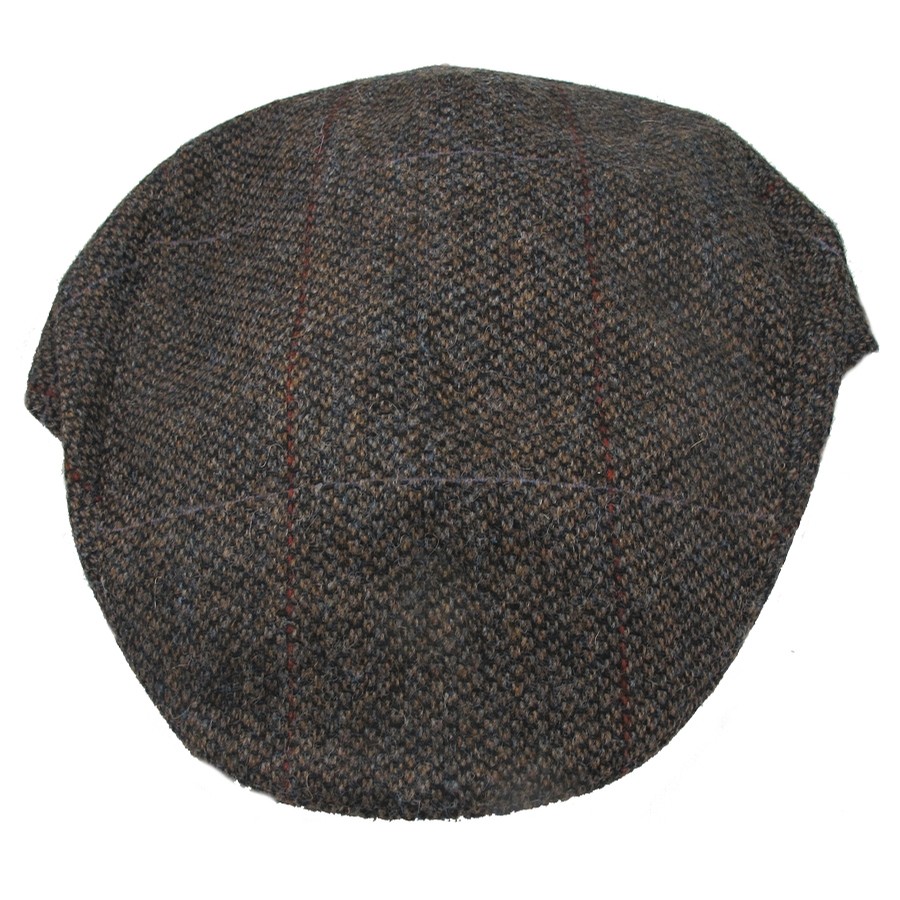 Hanna Hats IrishTouring Cap (Brown Check) Clothing Caps Hats at Irish ...