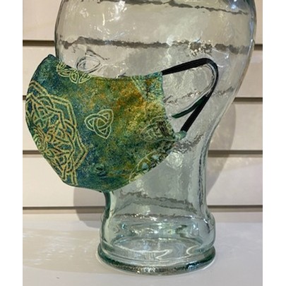 Irish Celtic Face Mask Celtic Medallions Mask Clothing Accessories at ...