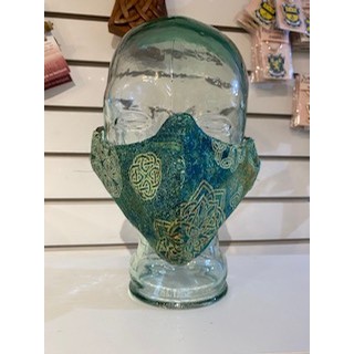 Irish Celtic Face Mask Celtic Shamrock Mask Clothing Face Mask at Irish ...