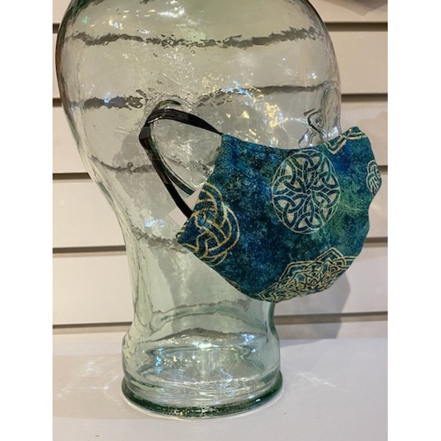 Irish Celtic Face Mask Celtic Medallions Mask Clothing Accessories at ...