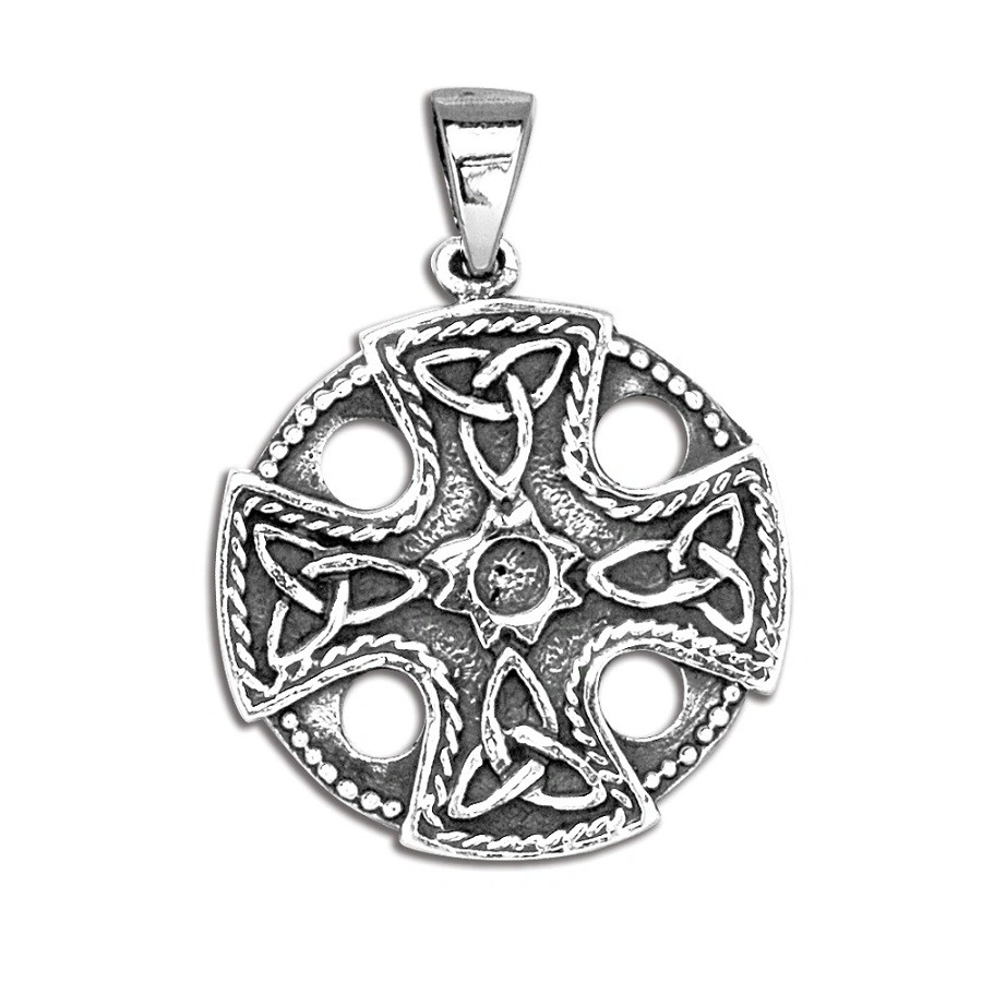 Celtic Horizons BLK Celtic Cross Trinity Pendant Jewelry Pendants ...