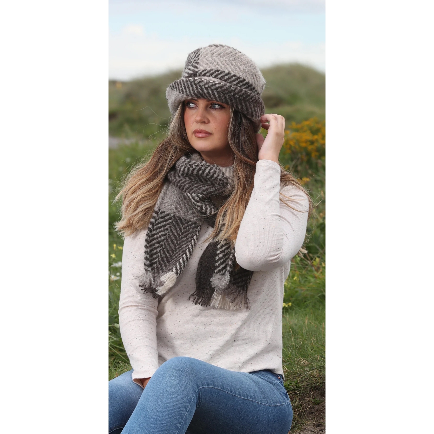 Branigan Weavers Irish Country Hat (Multi Brown) Clothing Caps Hats at ...