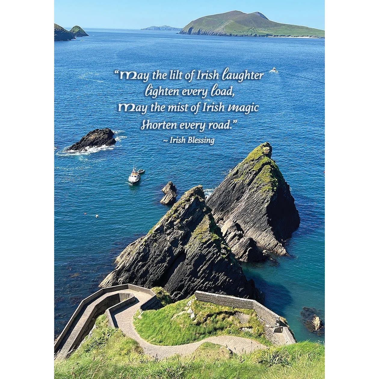 Mundo Images Dunquin Pier Birthday Card Gifts Cards at Irish on Grand