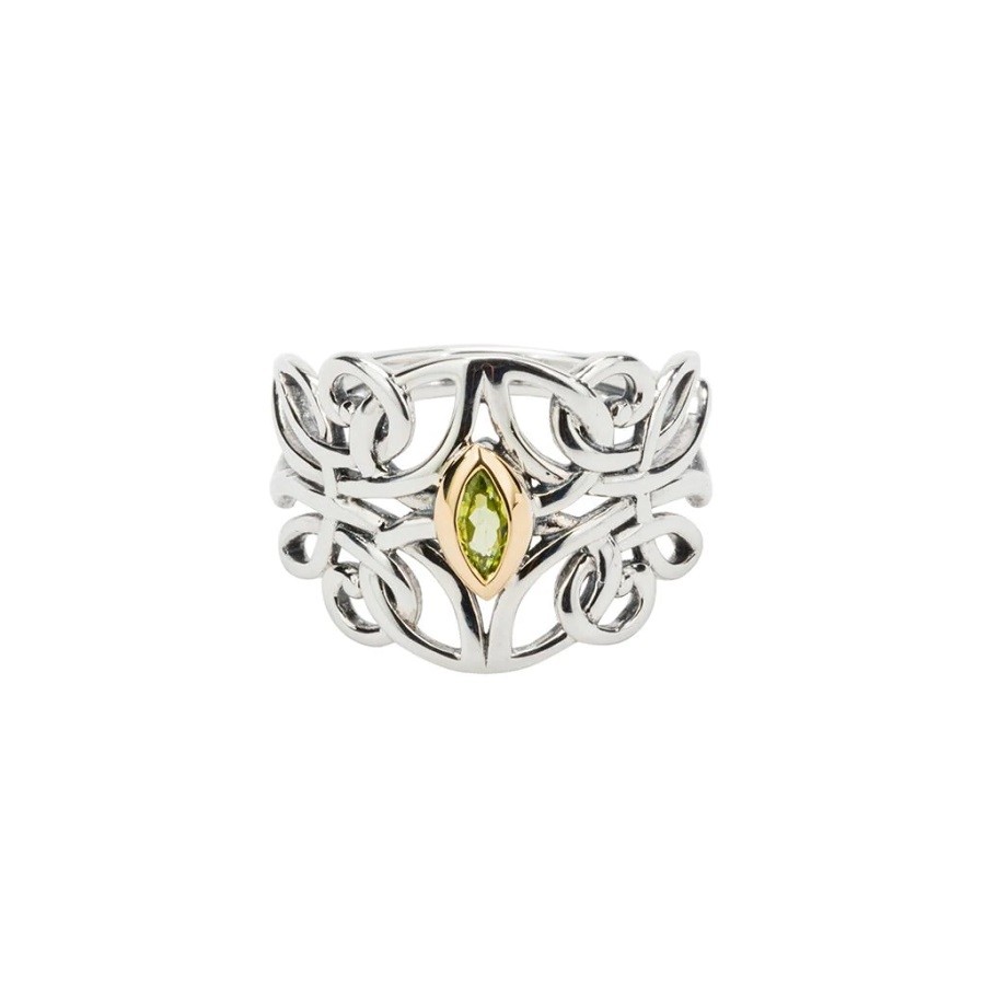 Keith Jack Jewelry Guardian Angel Ring (Peridot) Jewelry Rings at Irish ...