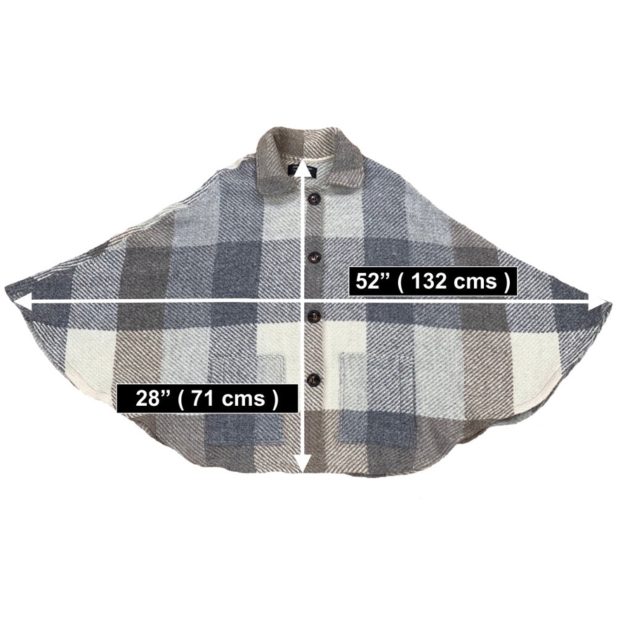 Branigan Weavers Holly Cape (Blackwatch) Clothing Capes Shawls at Irish ...