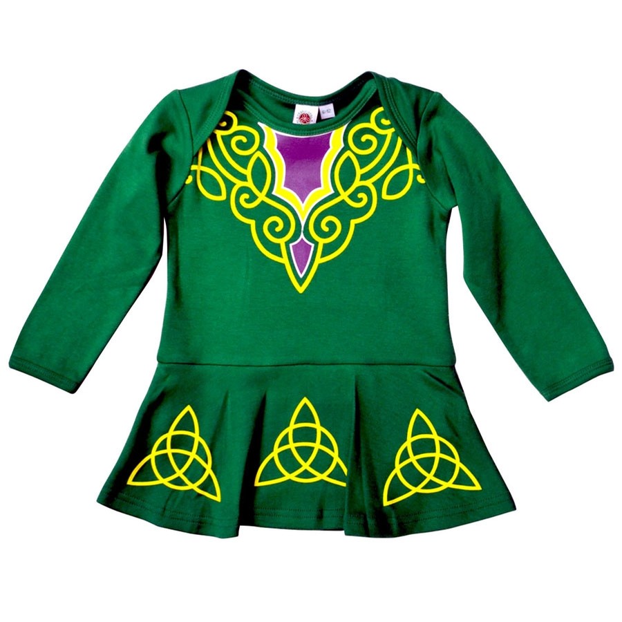 Irish Traditional Craft Irish Dancer Baby Dress Clothing Tops at Irish ...