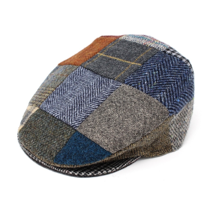 Hanna Hats Irish Vintage Cap (Patch Tweed) Clothing Caps Hats at Irish ...