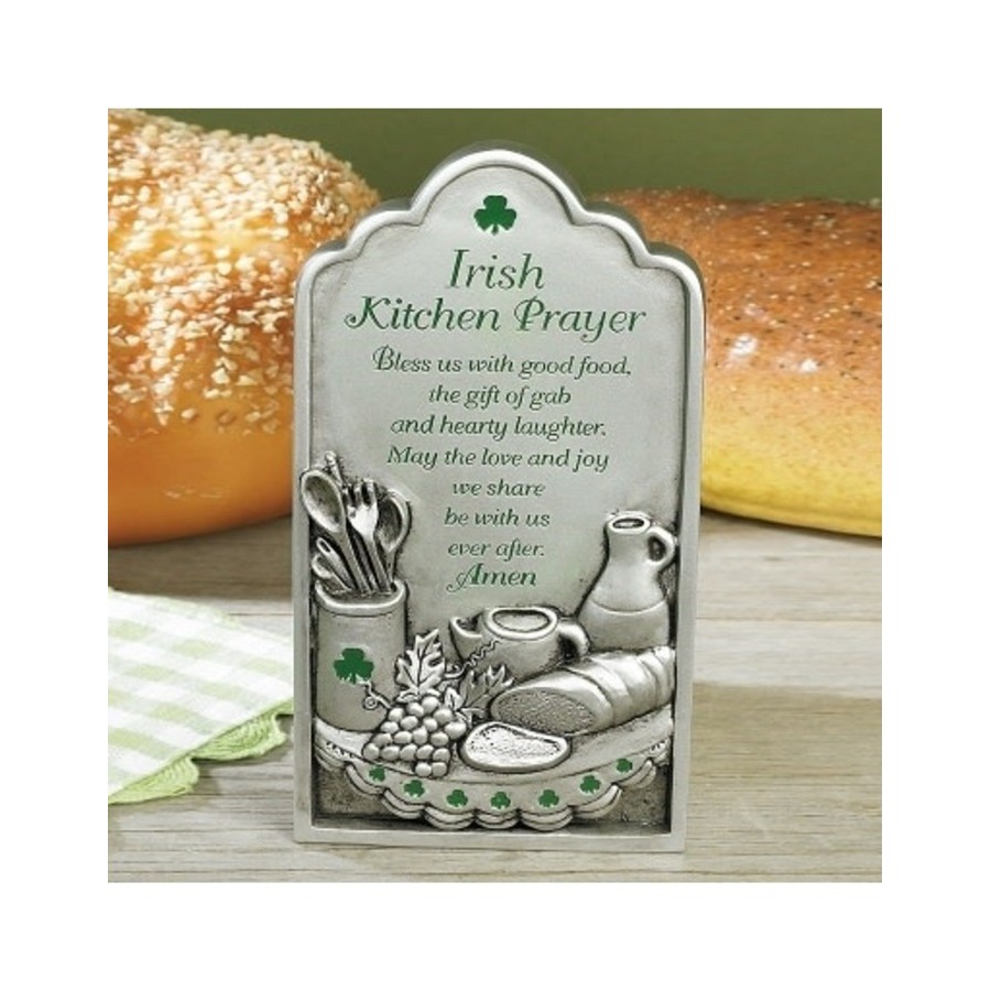 C.ART Irish Kitchen Blessing Plaque For Home For Wall Blessings at ...
