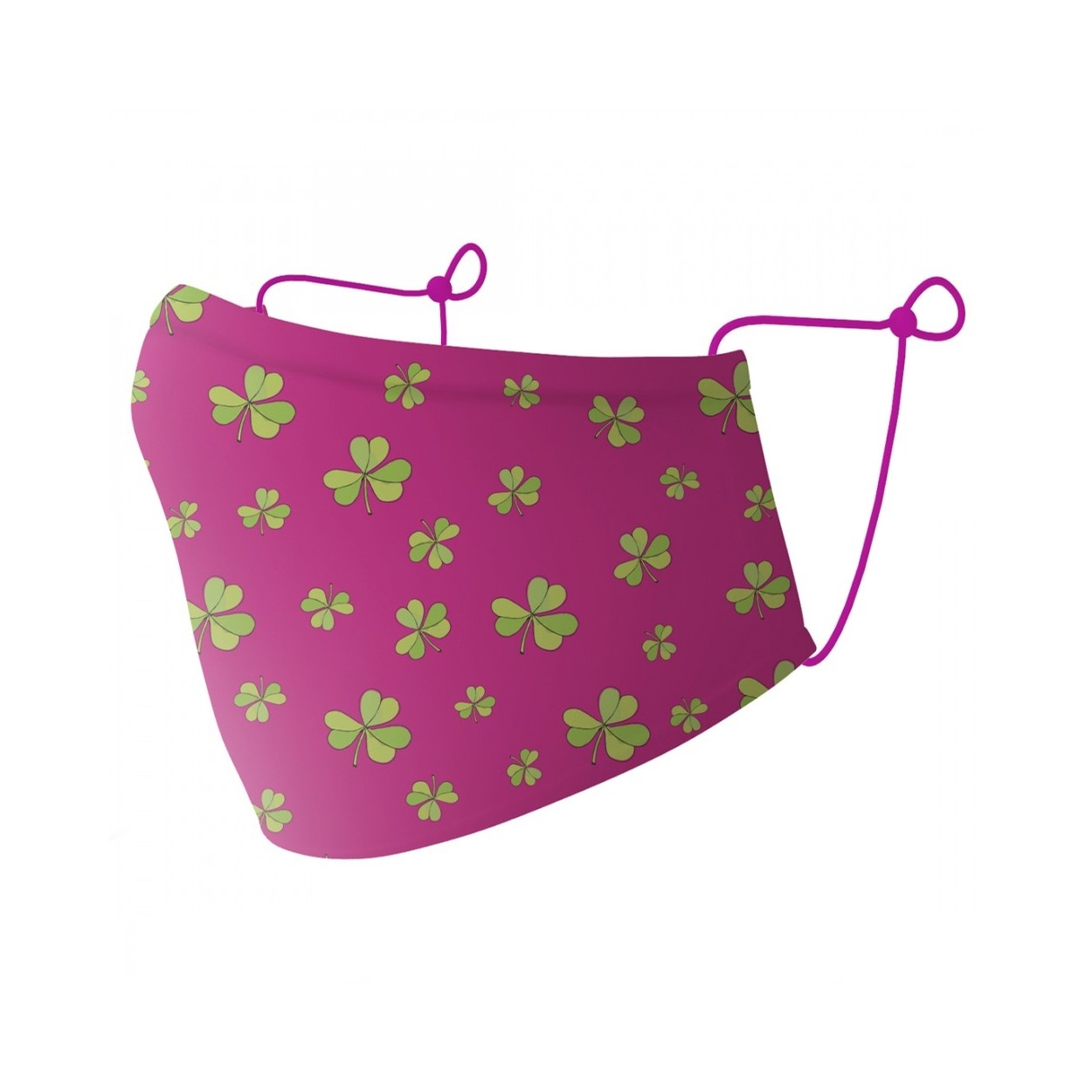 Irish Traditional Craft Irish Celtic Face Mask (Pink Shamrock ) Gifts ...