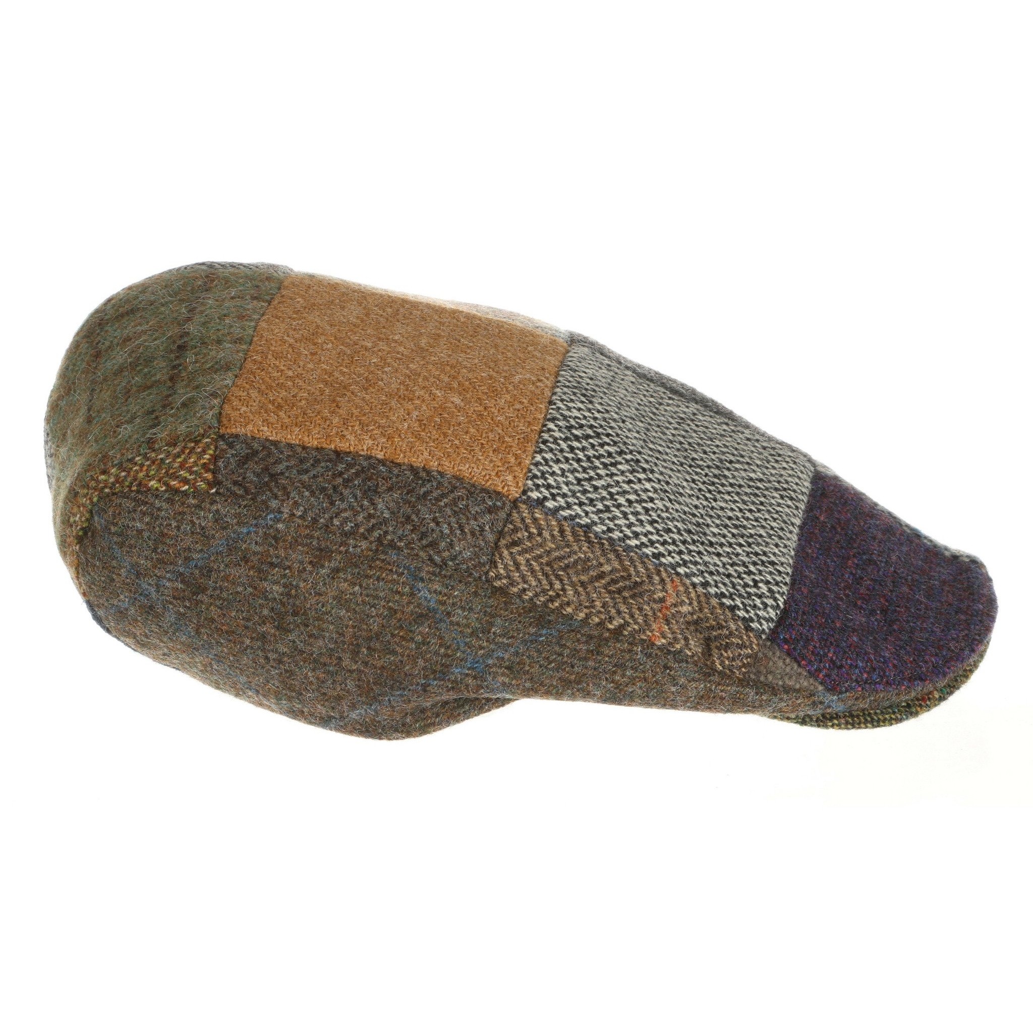 Hanna Hats Irish Touring Cap (Patch Tweed) Clothing Caps Hats at Irish ...