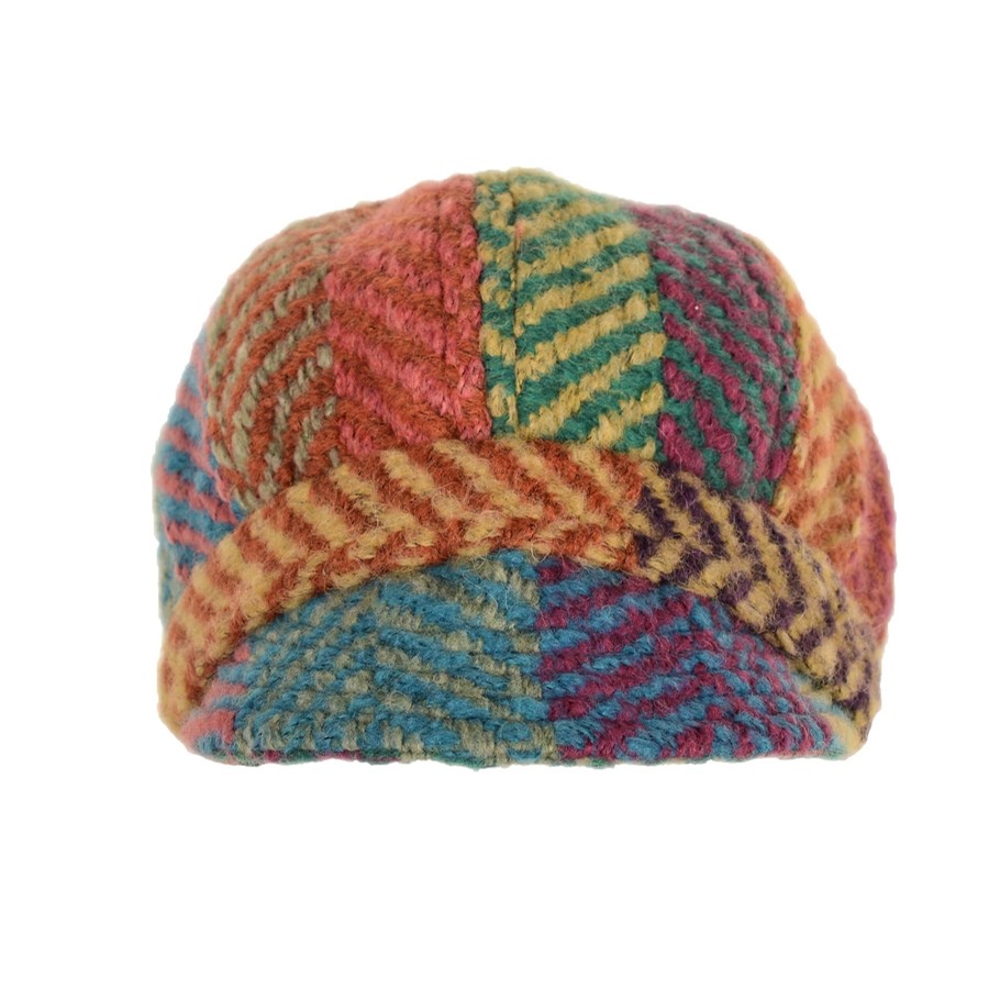 Branigan Weavers Irish Peak Cap (Multi Light Green) Clothing Caps Hats ...