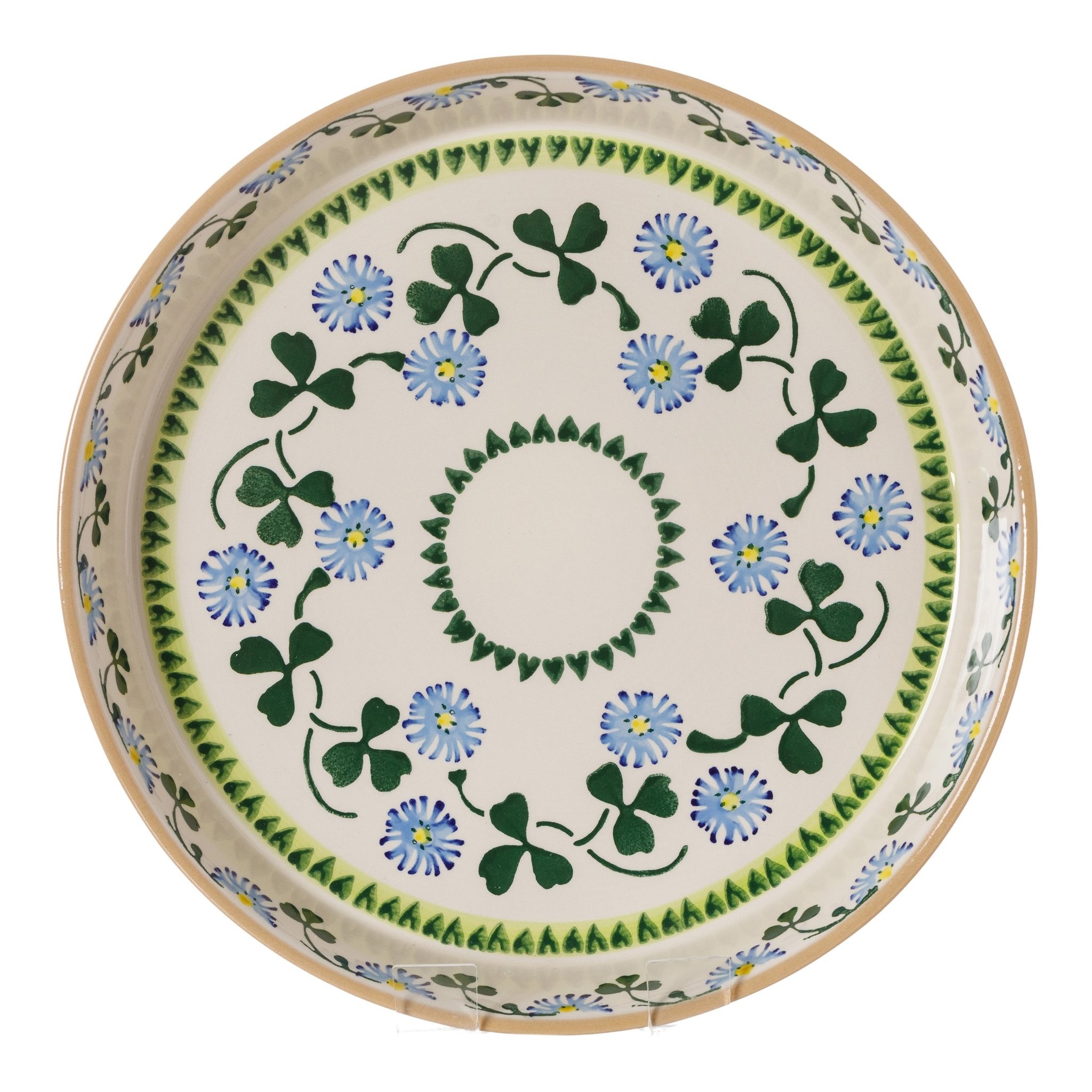 Nicholas Mosse Pottery Clover Quiche Dish Gifts For Home Tableware at ...
