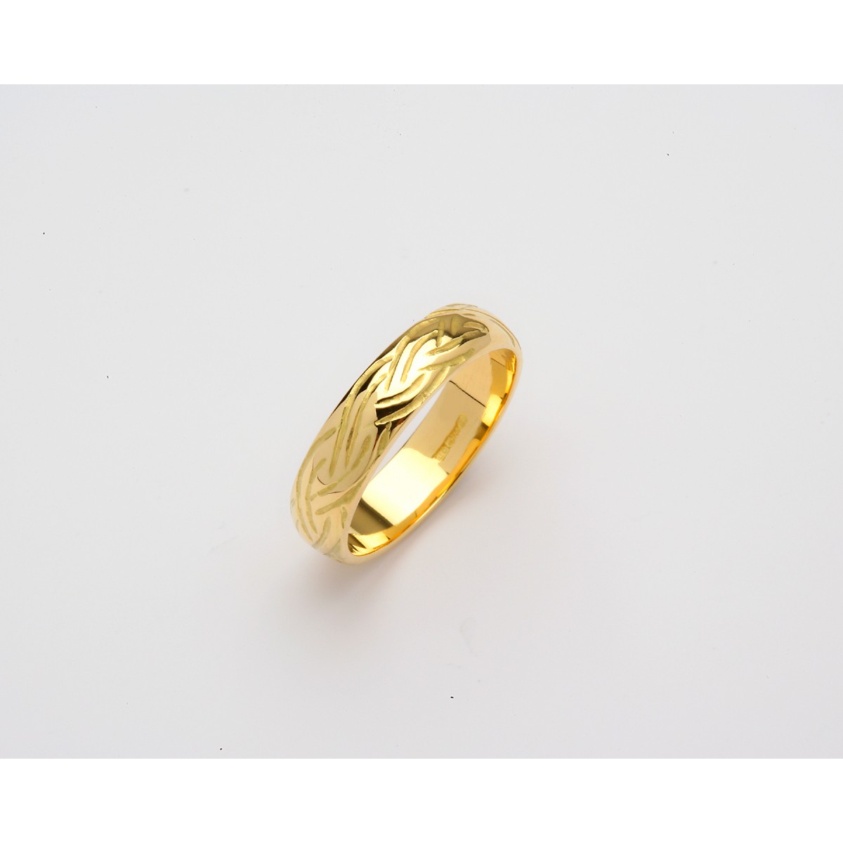 Fado Jewelry Narrow Livia Gold Wedding Band Jewelry Rings at Irish on Grand