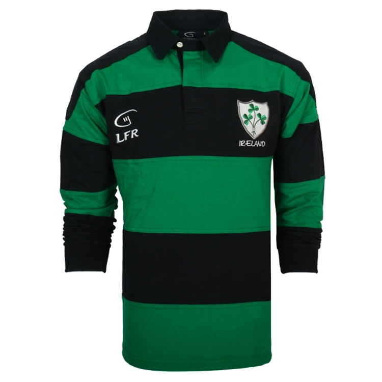 Malham USA Irish Rugby Striped Shirt Clothing Tops at Irish on Grand