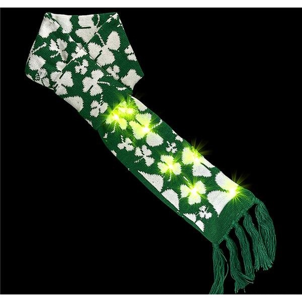 RIN St Patrick’s Light Up Scarf Clothing Accessories at Irish on Grand