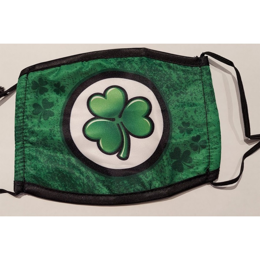 RIN Shamrock Mask Clothing Face Mask at Irish on Grand