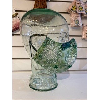 Irish Celtic Face Mask Celtic Shamrock Mask Clothing Face Mask at Irish ...