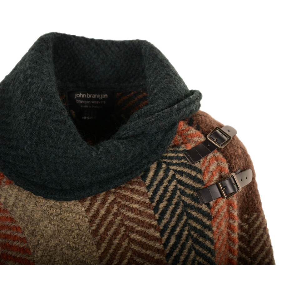 Branigan Weavers Irish Shawl Collar Cape (Autumn Leaves) Clothing Capes ...