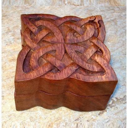 BF Celtic Puzzle Box Square Gifts Surprise Me at Irish on Grand