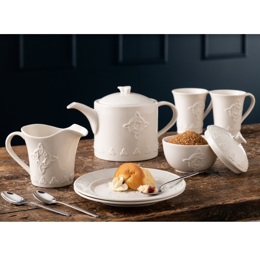 Belleek China Trinity Knot Cream Jug Gifts For Home Tableware at Irish ...