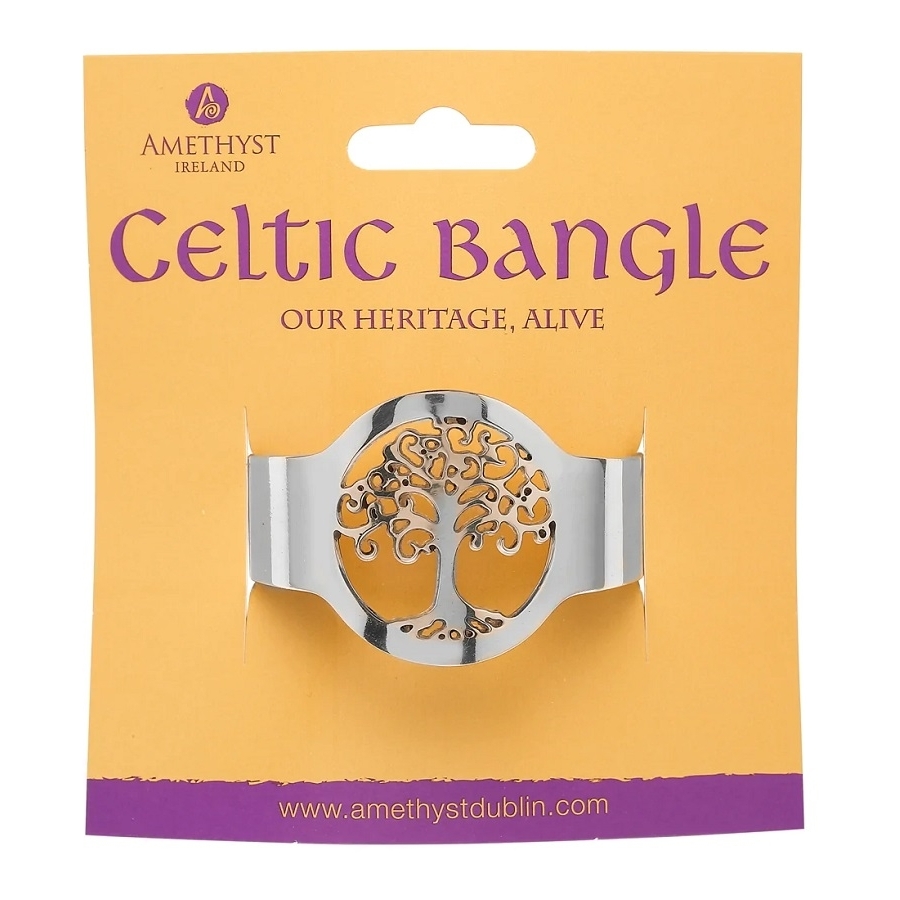 Amethyst Dublin Celtic Irish Bangle (Tree) Jewelry Bracelets Bangles at ...