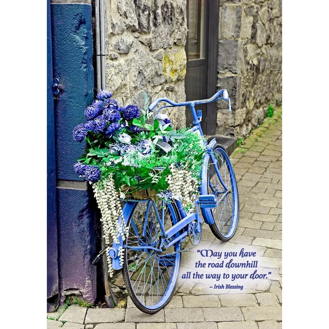 Mundo Images Road Downhill Blessing Greeting Card Gifts Cards at Irish ...