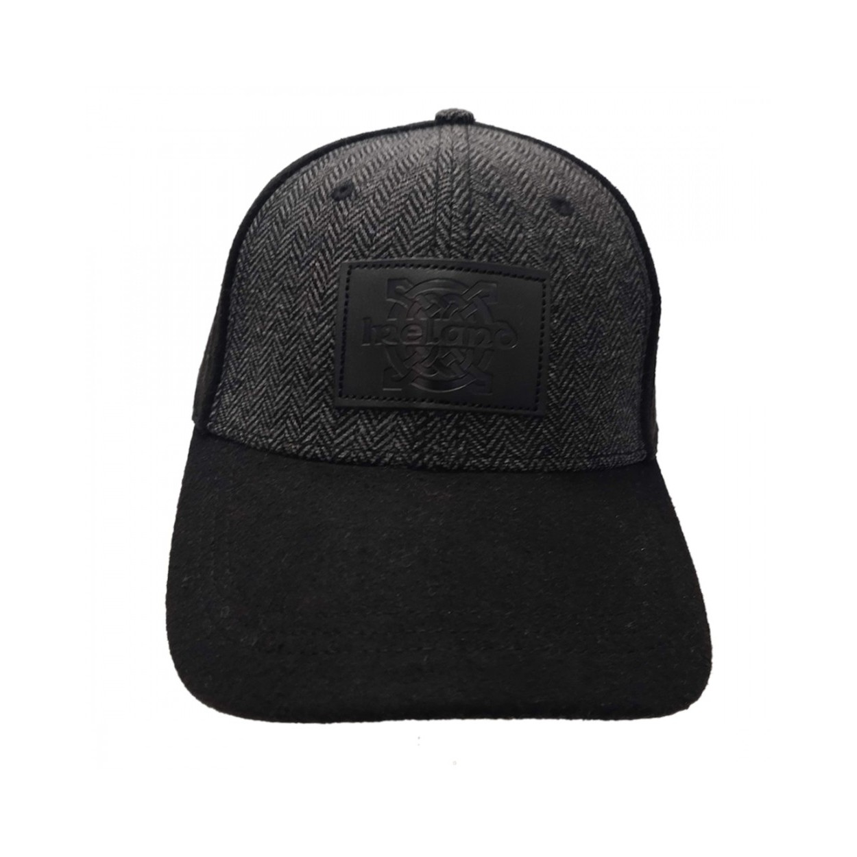 Irish Traditional Craft Black Tweed Baseball Cap Clothing Caps Hats at ...