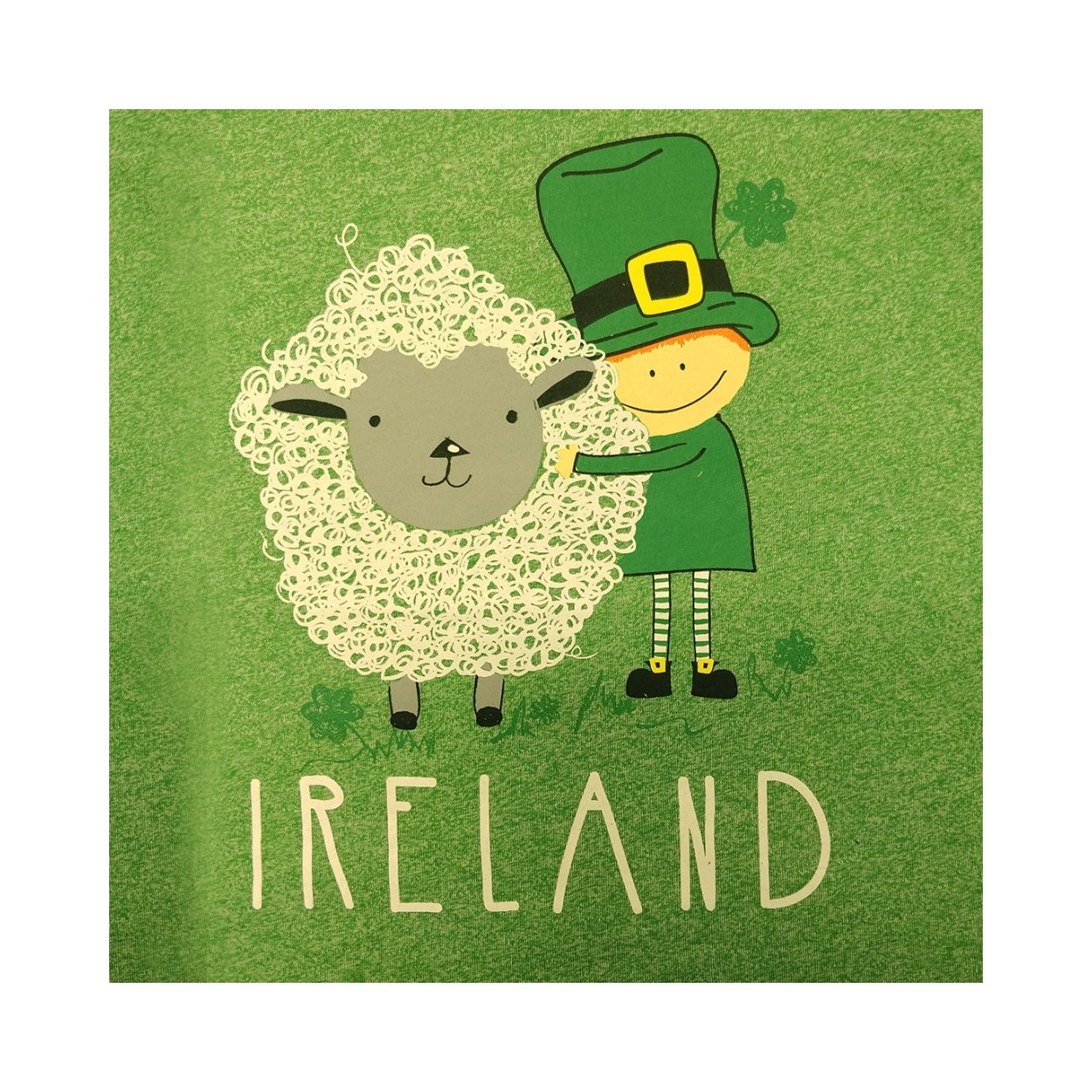 Irish Traditional Craft Child's Leprechaun Sheep T shirt Clothing Tops ...