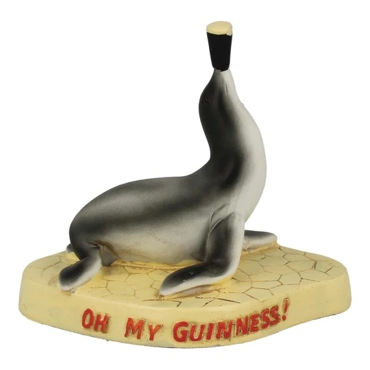 James Trading Group Guinness Gilroy Figurine (Seal) Gifts Pub Stuff at ...