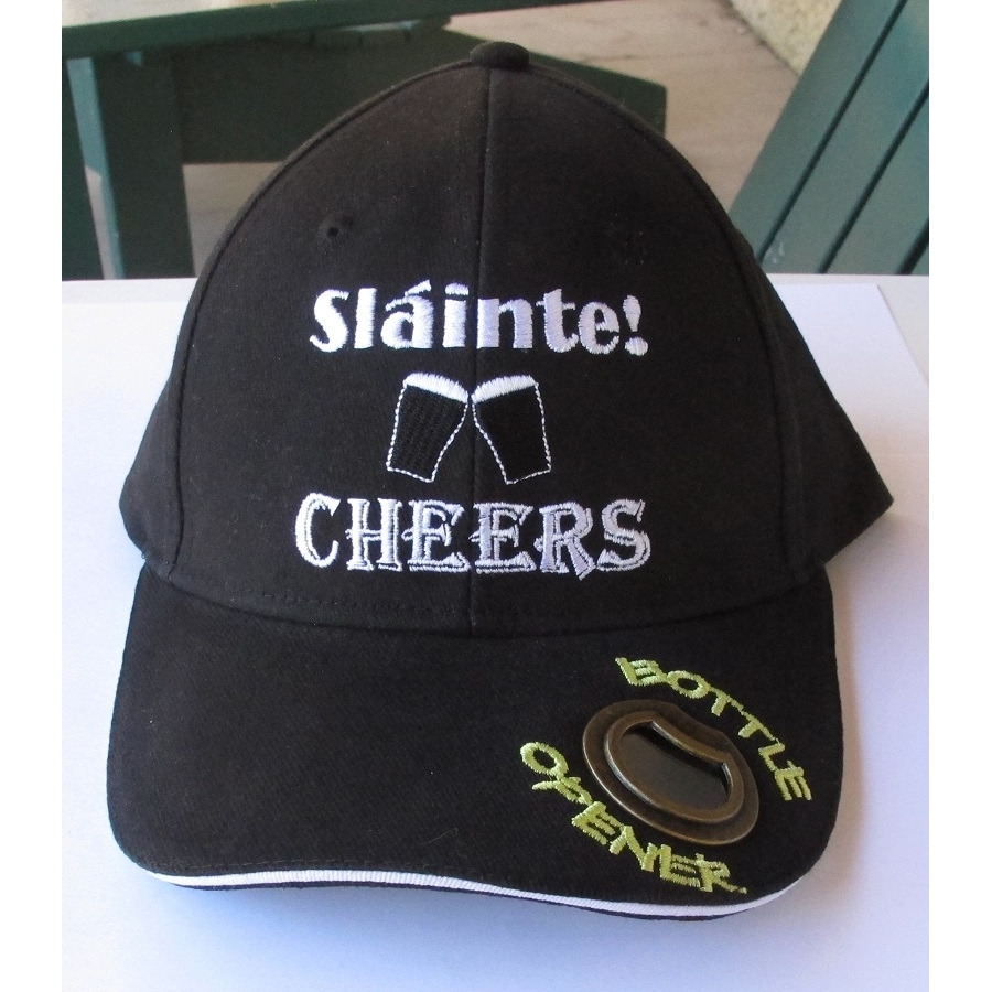 LA Irish Baseball Cap with Bottle Opener (Slainte Cheers) Clothing Caps ...
