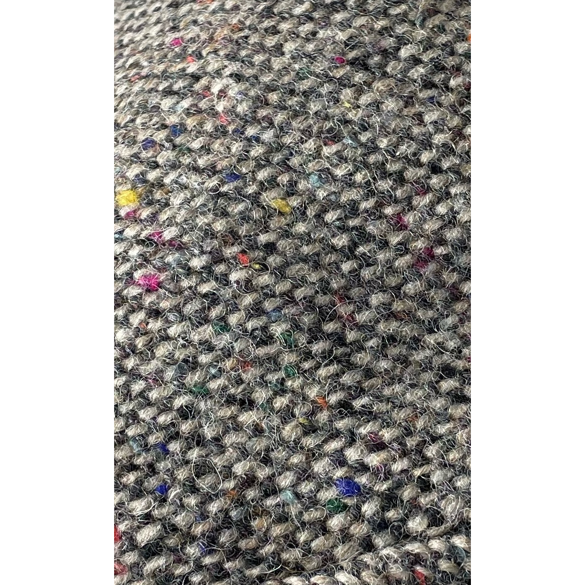 Hanna Hats Irish Cap with Ear Flaps (Grey with Rainbow Speckled Tweed ...