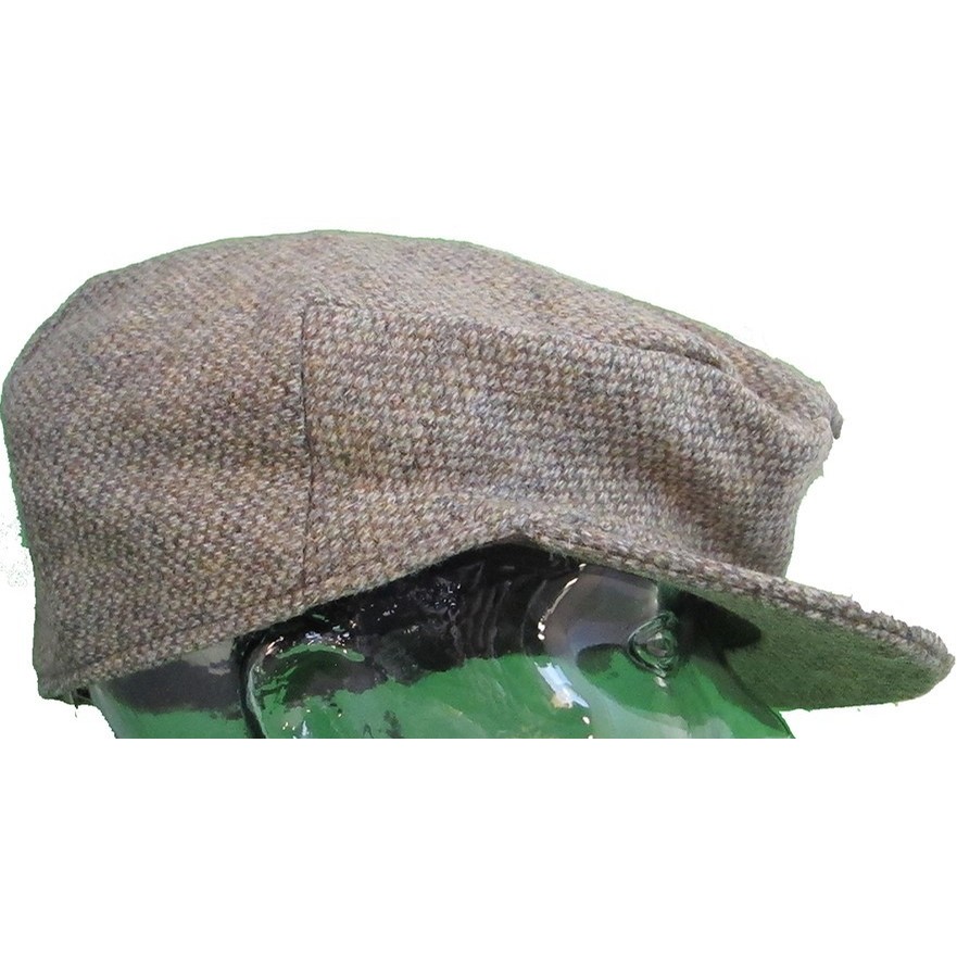 Hanna Hats Grey and Black Check Cap with Ear Flaps Clothing Caps Hats ...