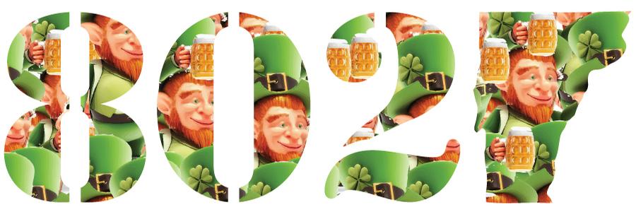 802 Leprechaun Sticker Stickers at University Mall Store