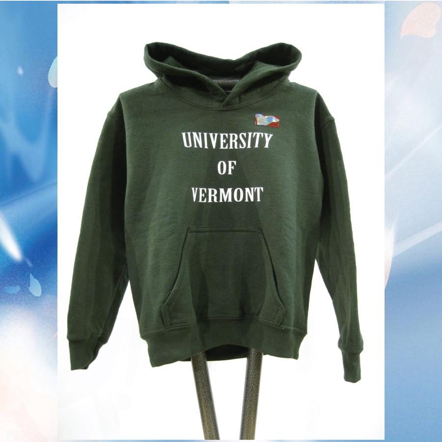 UVM Paw UVM Hood (kids) Sweatshirts at University Mall Store