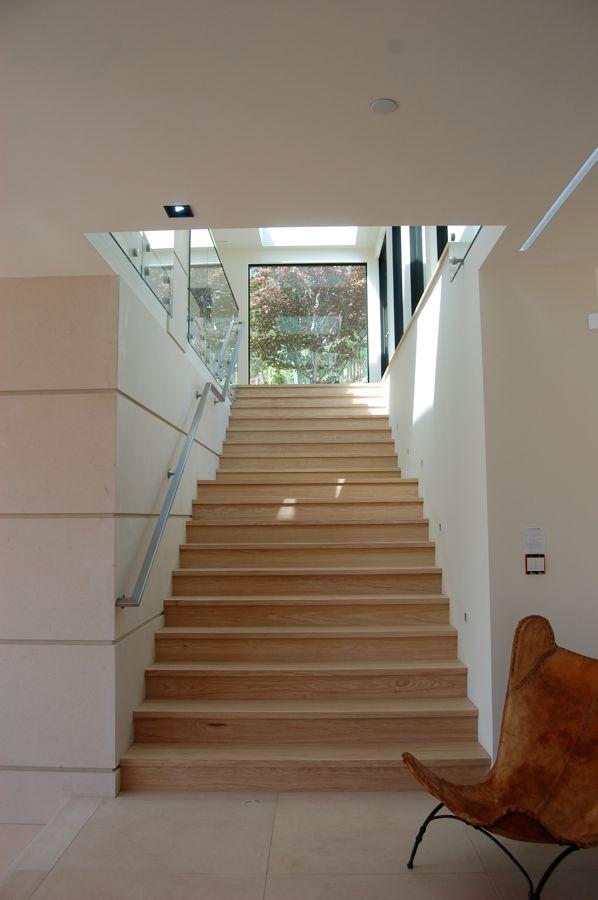 A Kentfield Hillside Home Main Stair