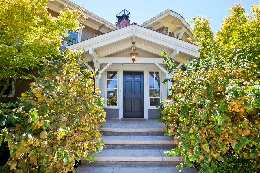 Bay Region Style Ross Remodel Entry Exterior