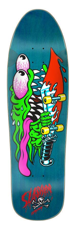 Santa Cruz Meek Slasher Deck Shaped and Cruiser at Switch Skateboarding