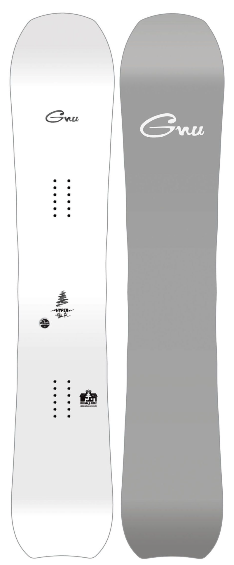 GNU Hyper C2X Snowboard 2023/24 Men's Boards at Switch Skateboarding