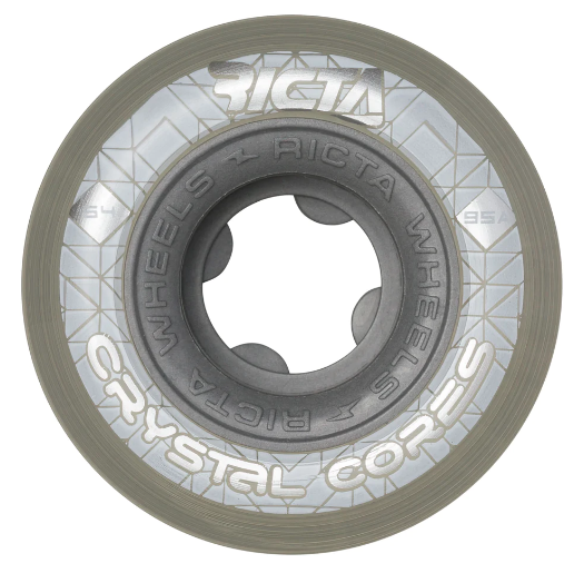 Ricta Crystal Cores 95a Wheels (Crystal Grey) Wheels at Switch ...