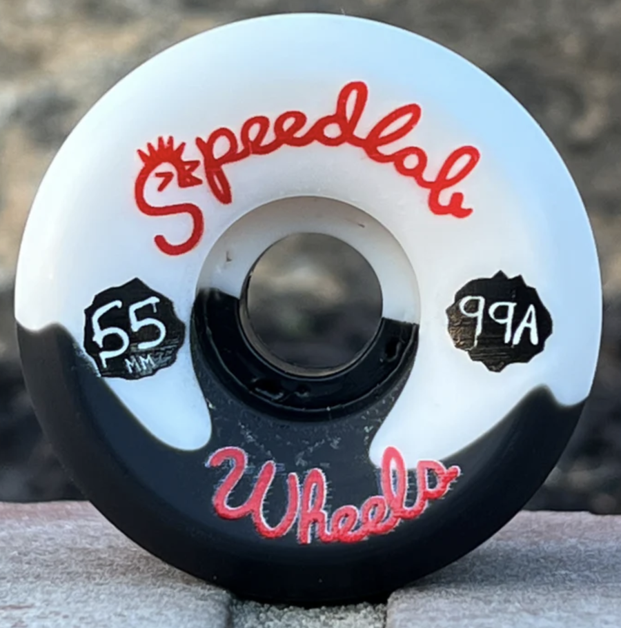 Speedlab Wheels Nuggets Wheels 99A (Black/White) Wheels at Switch ...