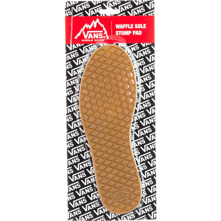 Vans Stomp Pad Waffle Sole (Gum/Gum) Stomp Pads at Switch Skateboarding