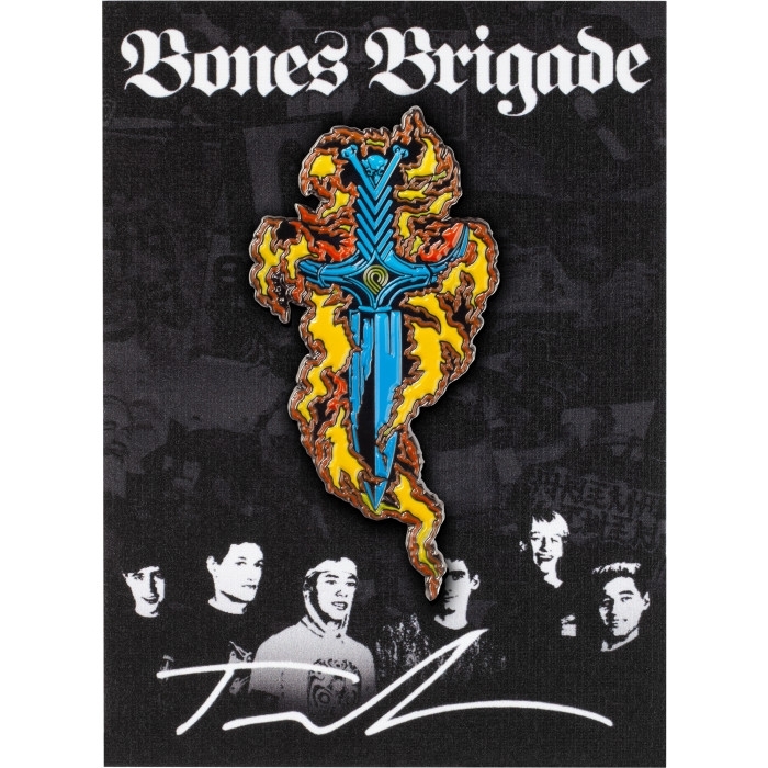 The Bones Brigade Logo BONES BRIGADE LAPEL PIN MOUNTAIN 15