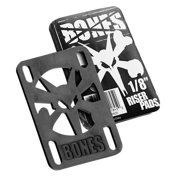 Bones Bones Riser Pads (Black) Hardware Risers at Switch Skateboarding