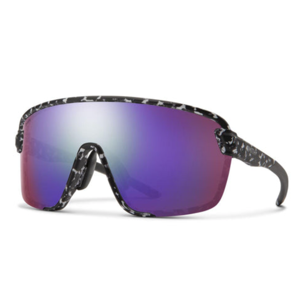 Smith Boomtown (Matte Black Marble ChromaPop Polarized Violet Mirror ...