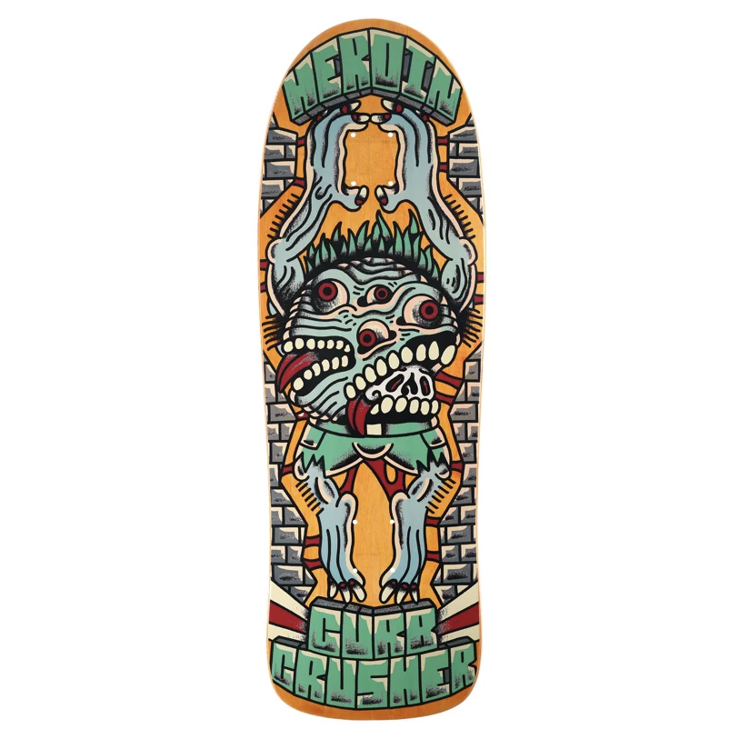 Heroin Curb Crusher x Crate Shaped and Cruiser at Switch Skateboarding