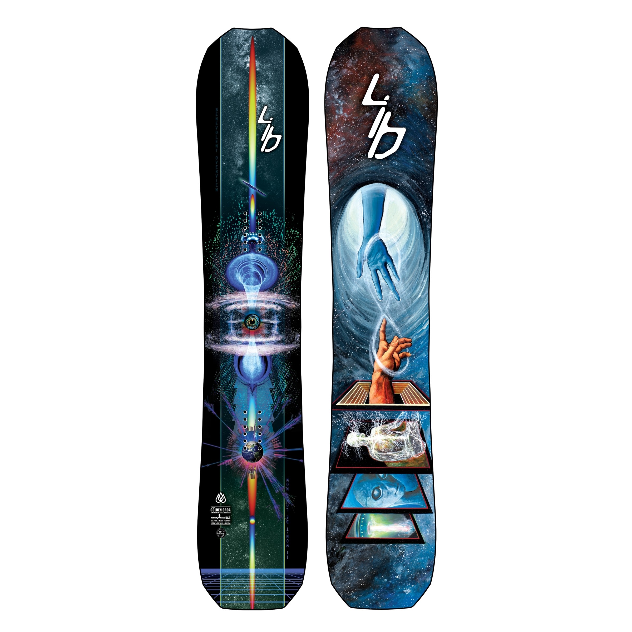 Lib Tech Golden Orca T Rice C2x Snowboard 2021/22 Men's Boards at ...