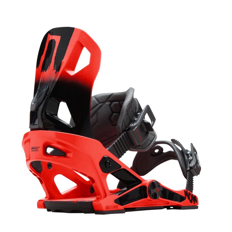 NOW 2018 Select Pro - Red Bindings at Underground Snowboards